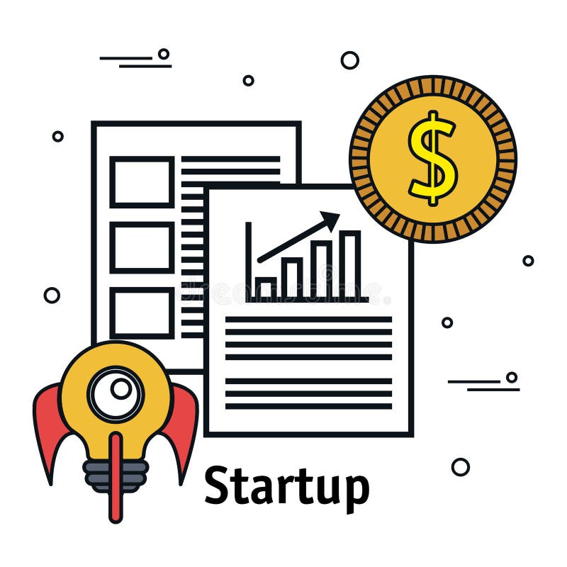 Business Start Up Flat Icons Stock Vector - Illustration of process ...