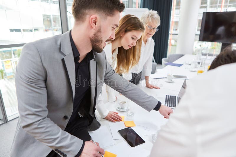 Business Start-up Founder Makes a Decision Stock Photo - Image of ...