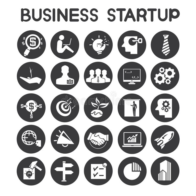 Female Entrepreneur Business Start Up Stock Vector - Illustration of ...