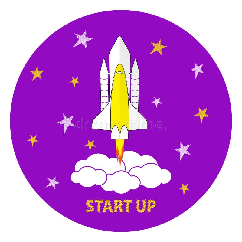 Business Start Up Launch Concept Stock Vector - Illustration of ...