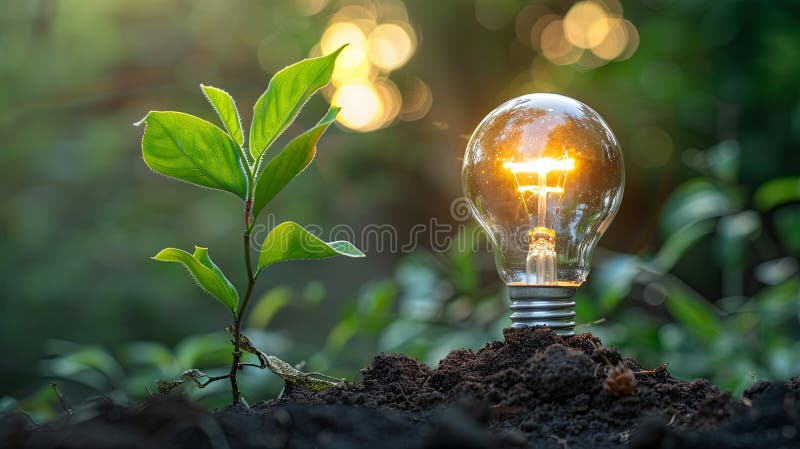 Business Startup Concept: Innovative Light Bulb Representing Business ...