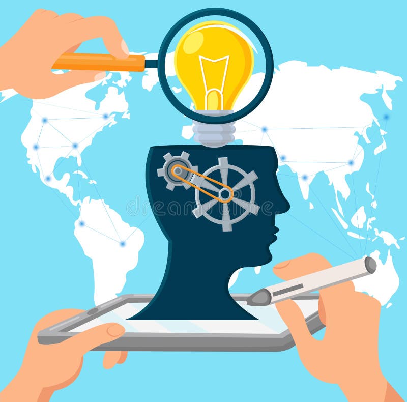 Business Startup Concept. Vector Flat Illustration Stock Vector ...