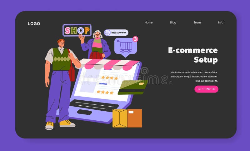 Business Startup. Flat Vector Illustration Stock Vector - Illustration ...