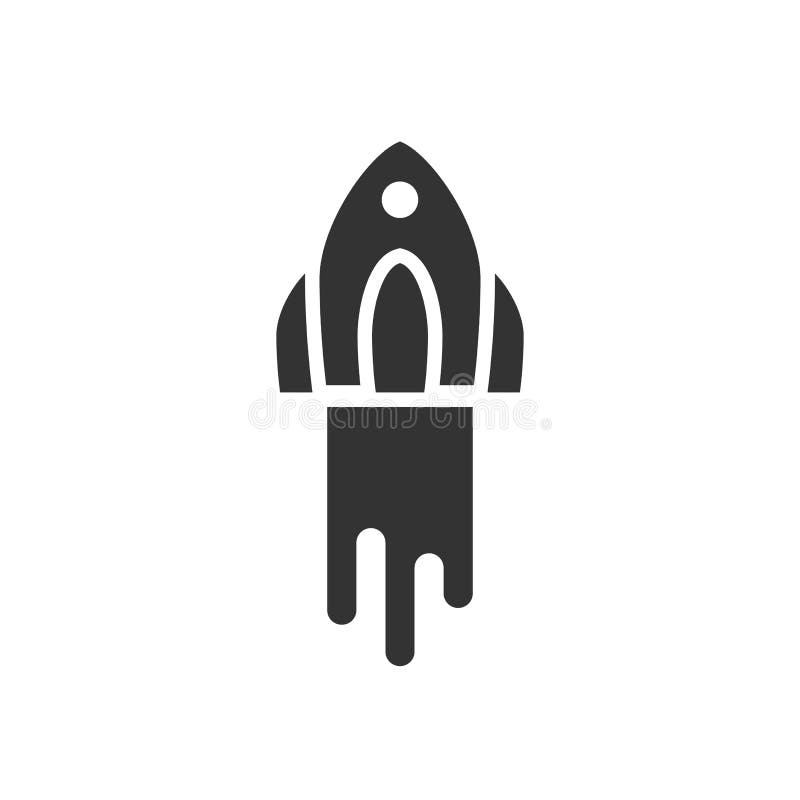 Business Startup Logo Template. Rocket Launch Logotype. Vector. Stock ...
