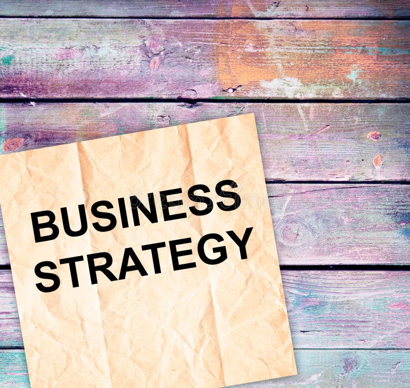 Business Startup Strategy Text Words on Paper. Business Concept Stock ...