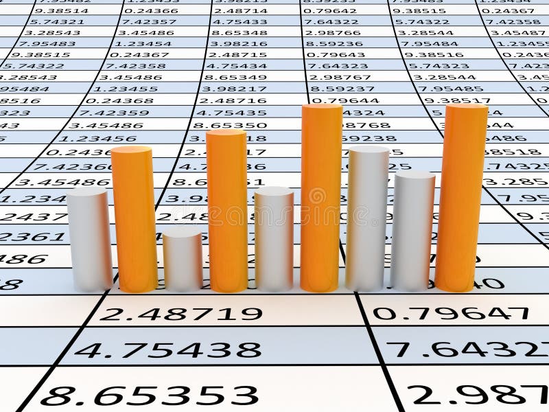 Business statistics stock illustration. Illustration of success - 30437852