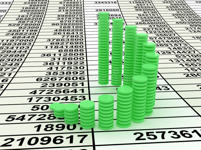 Business statistics stock illustration. Illustration of statistics ...