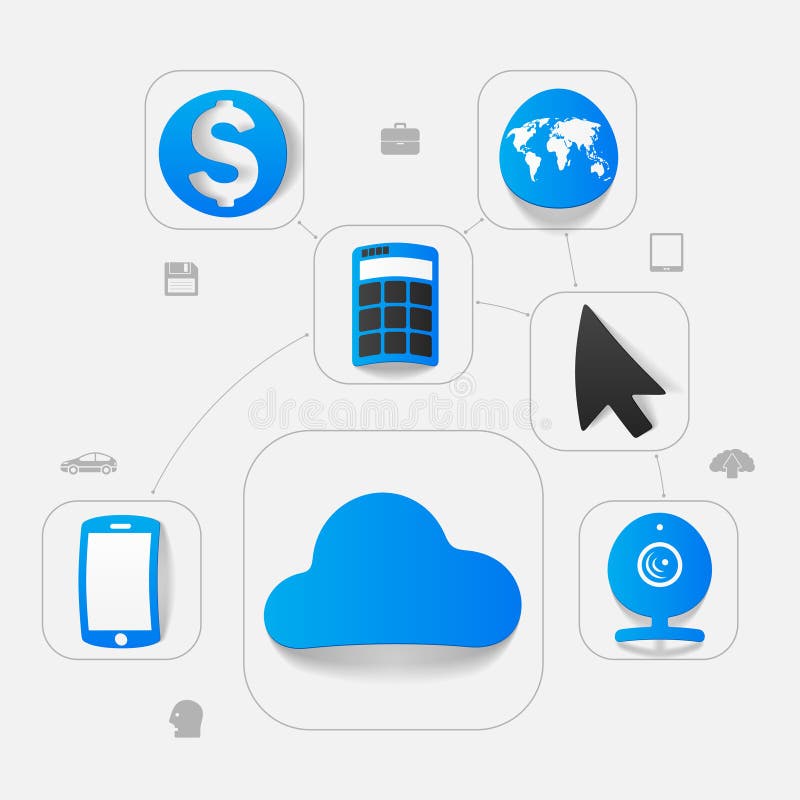 Business Sticker Infographic Stock Vector - Illustration of finance ...