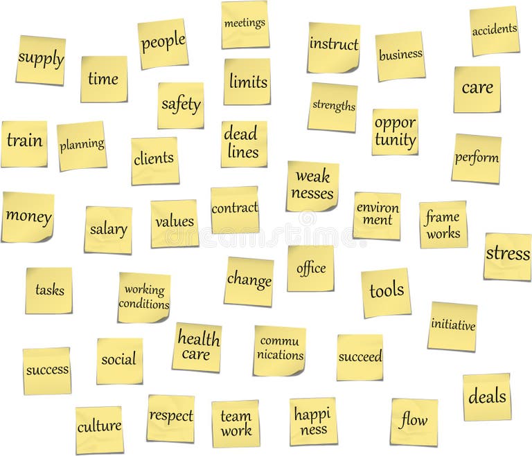 Employee Notes Stock Illustrations – 2,717 Employee Notes Stock ...