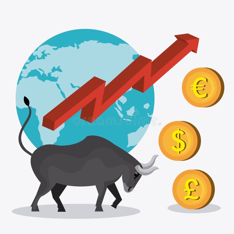 Business stock exchange stock vector. Illustration of invest - 60128398