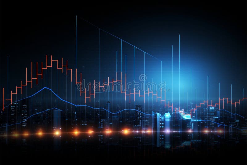 Business and Stock Market Graphs Title Image Financial Trends and ...