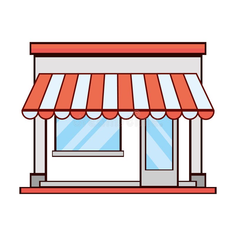 Business Store Icon, Modern Flat Design. Vector Icons on a White ...