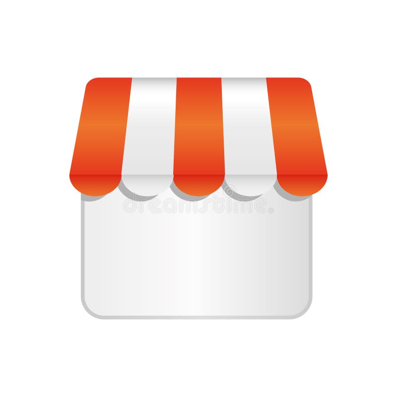 Business Store Icon, Modern Flat Design. Vector Icons on a White ...