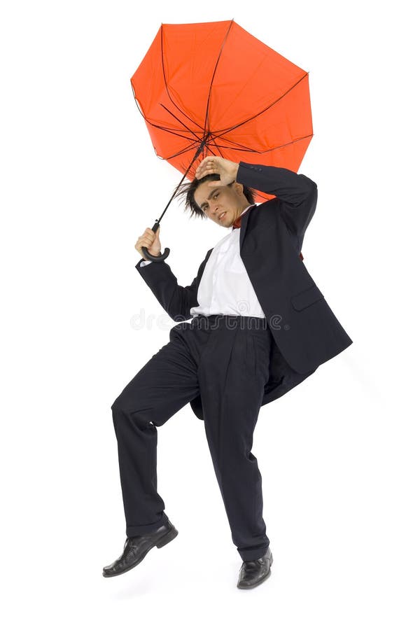 Man Fighting Umbrella Stock Photos - Free & Royalty-Free Stock Photos ...