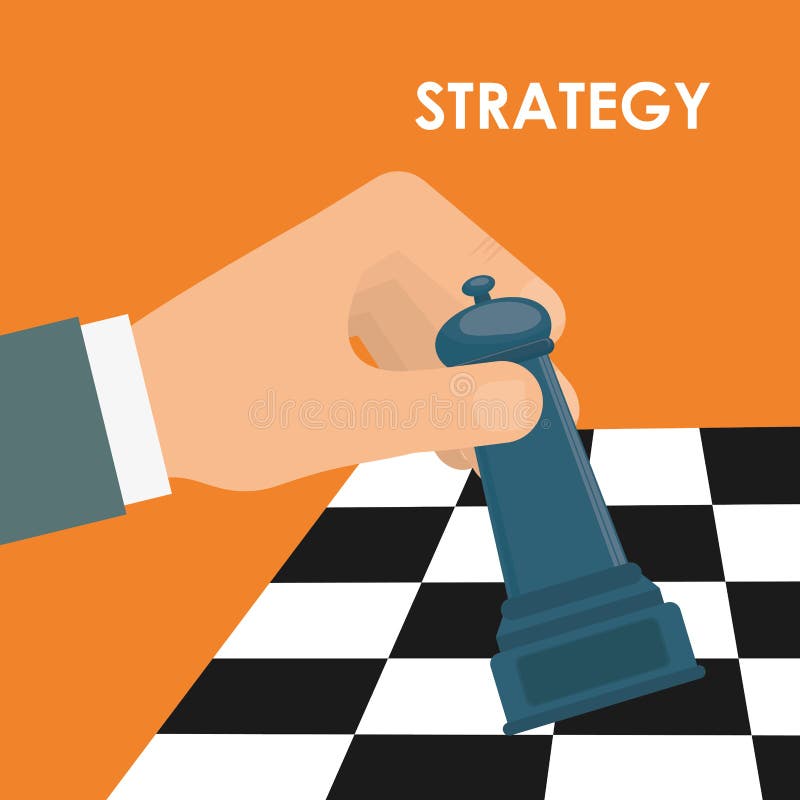 Business Strategies and Solutions Stock Vector - Illustration of ...