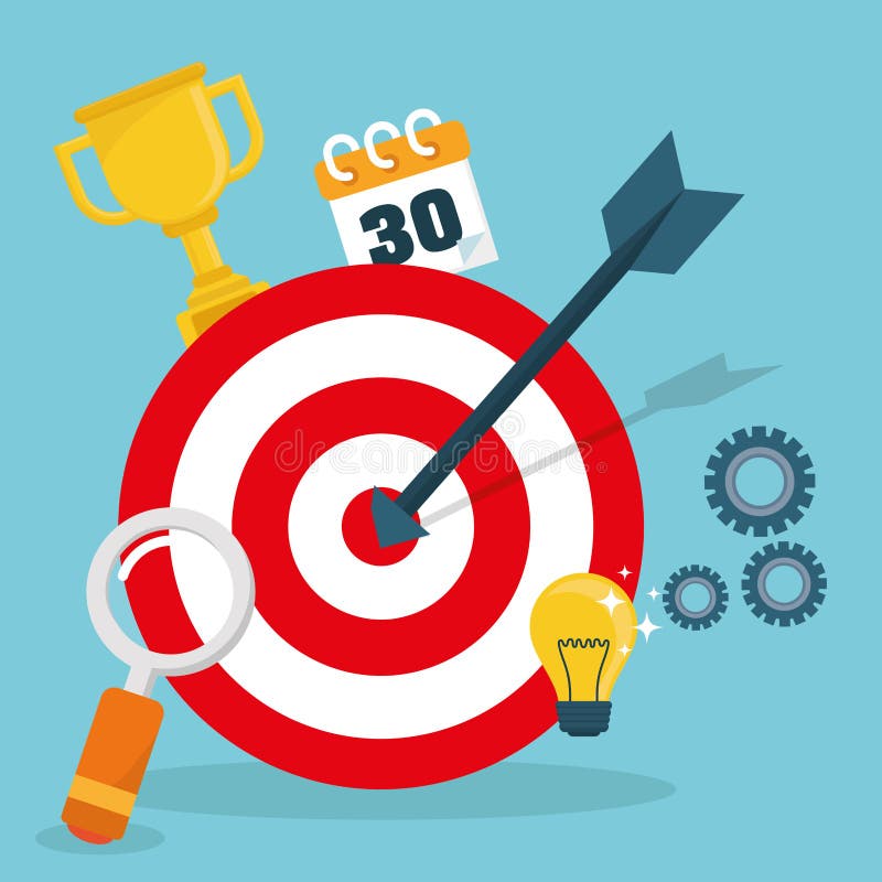 Business Strategies and Solutions Stock Vector - Illustration of ...