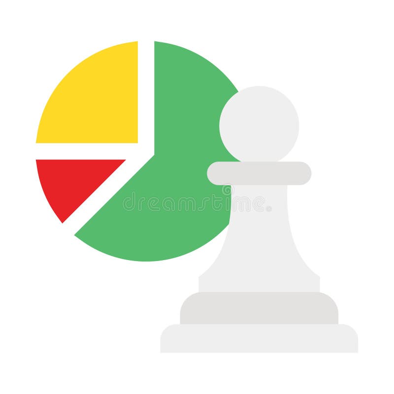 Business Strategy Competitive Strategy Vector Icon Which Can Easily ...