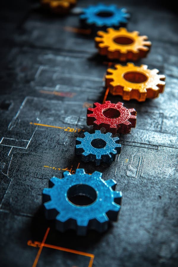 Business Strategy, a Detailed Business Development Plan Featuring Gears ...