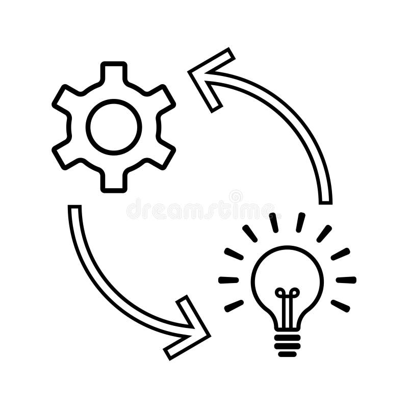 Business strategy icon stock image. Illustration of idea - 383204855