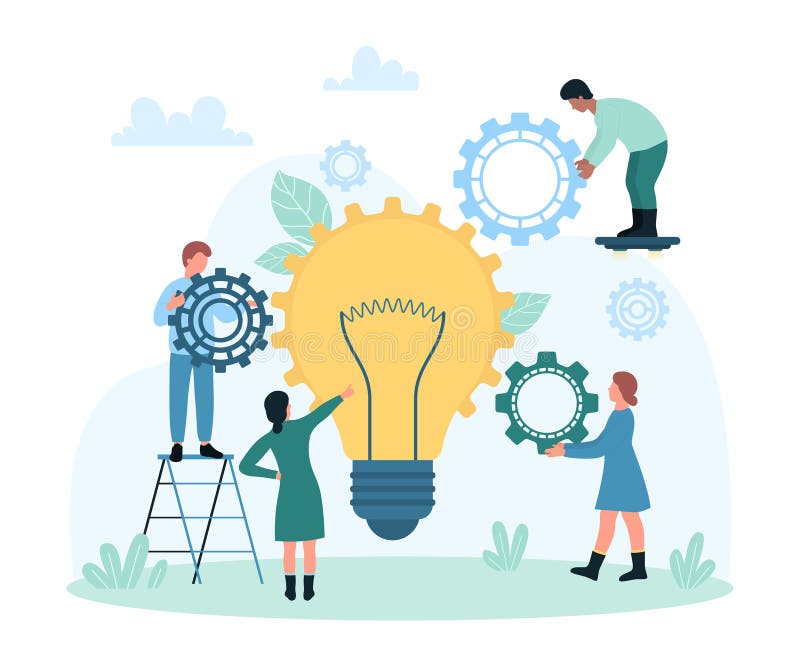 Development Solutions Gears Stock Illustrations – 127 Development ...