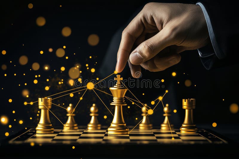 Business Strategy and Organizing with Chessboard, King Piece, and ...