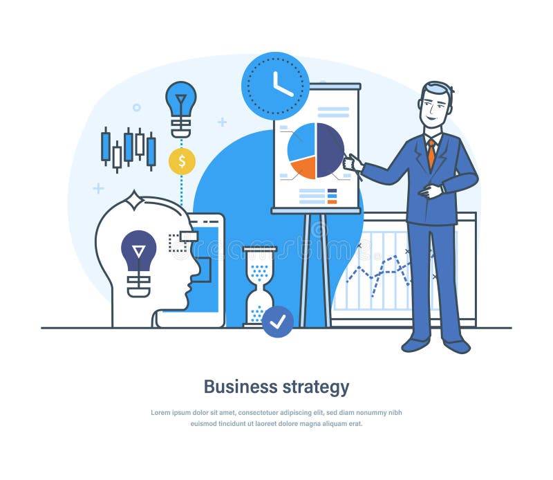 Business Strategy Plan of Action To Achieve Vision and Set Objectives ...