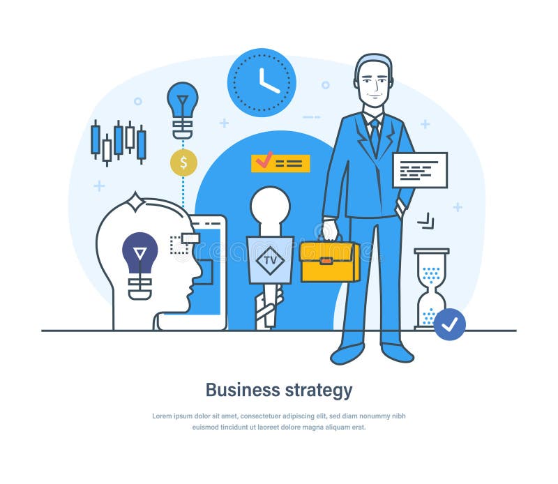 Business Strategy Plan of Action To Achieve Vision and Set Objectives ...