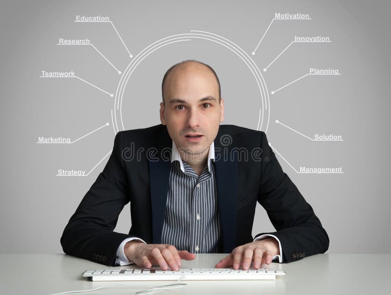 Business Strategy Plan Concept Stock Photo - Image of work, concept ...
