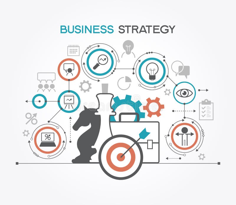 Business Strategy Infographic Stock Illustrations – 166,052 Business ...