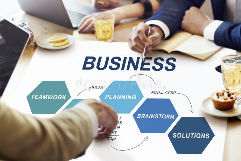 Business Strategy Vision Planning Concept Stock Photo - Image of ...