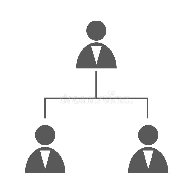 Business Structure Icon Vector Simple Stock Vector - Illustration of ...