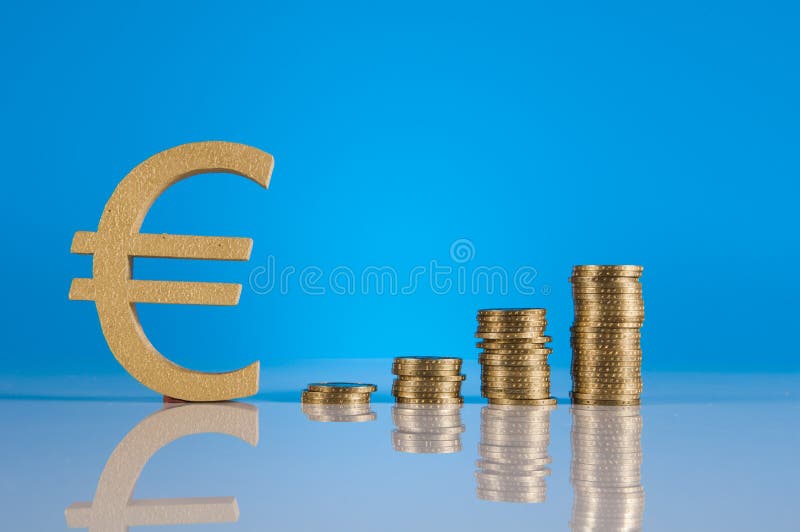 Business Stuff with Gold Coins Stock Image - Image of achievement ...