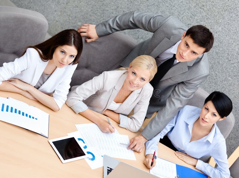 Business Stuff at the Meeting Stock Photo - Image of diagram ...