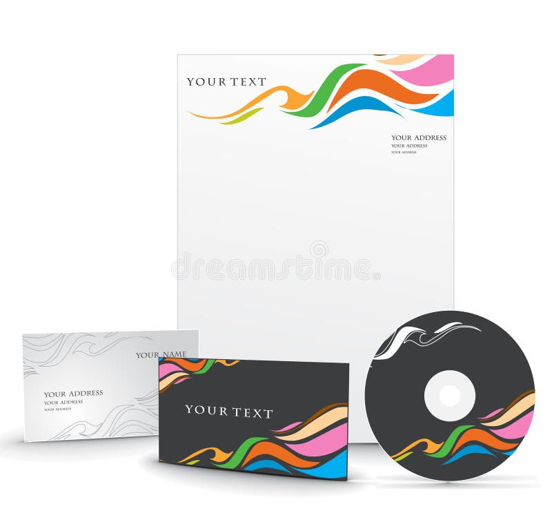 Business style templates stock vector. Illustration of note - 12546313