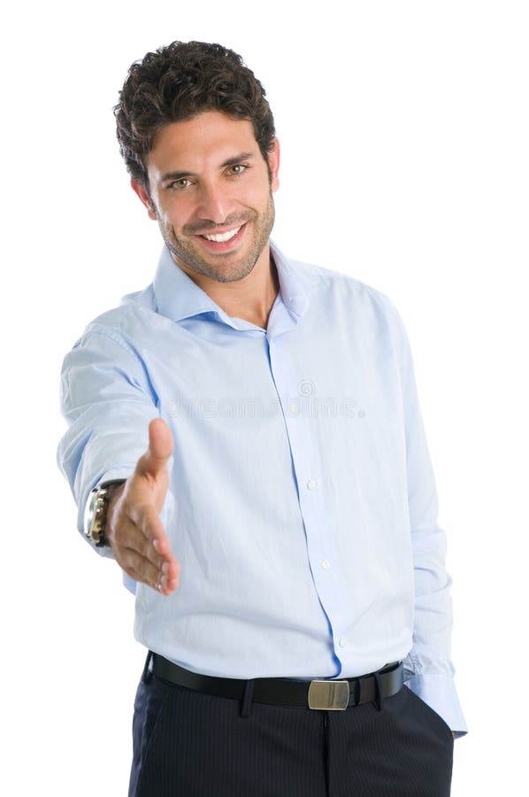 Business Success and Cooperation Stock Image - Image of greeting, hand ...