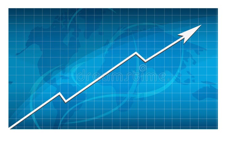 Business success graph stock vector. Illustration of meeting - 14437632