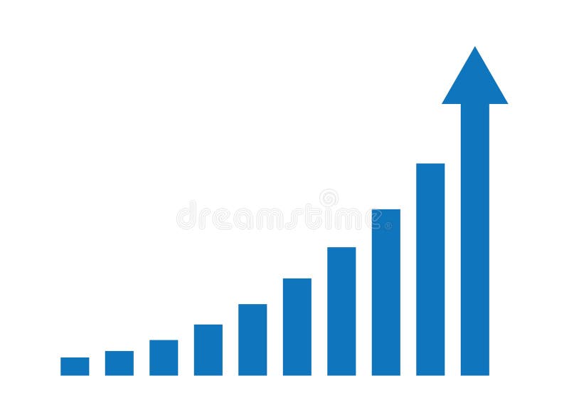 Success Graph Vector Illustration Stock Vector - Illustration of ...