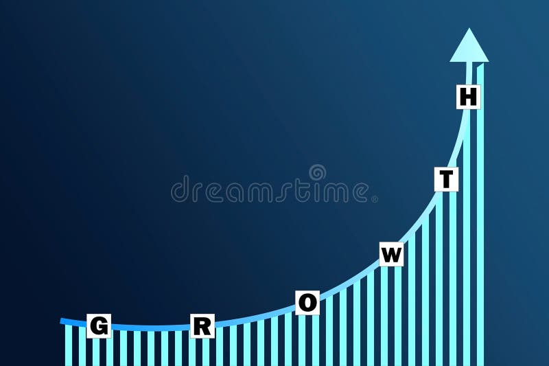 Business Success Growing Growth Increase Up Concept Stock Vector ...