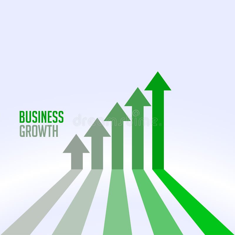 Business Success and Growth Chart Arrow Concept Stock Vector ... Business Success and Growth Chart Arrow Concept Stock Vector ...