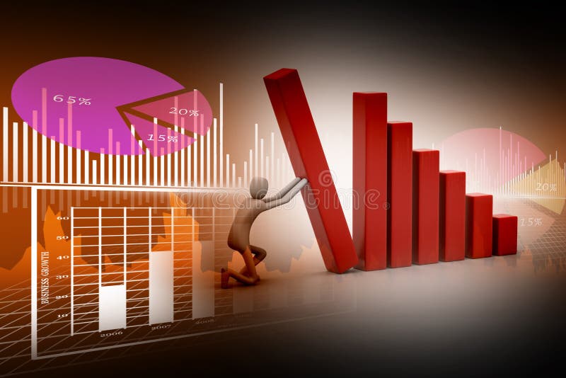 Business Success and Growth Concept Stock Illustration - Illustration ...