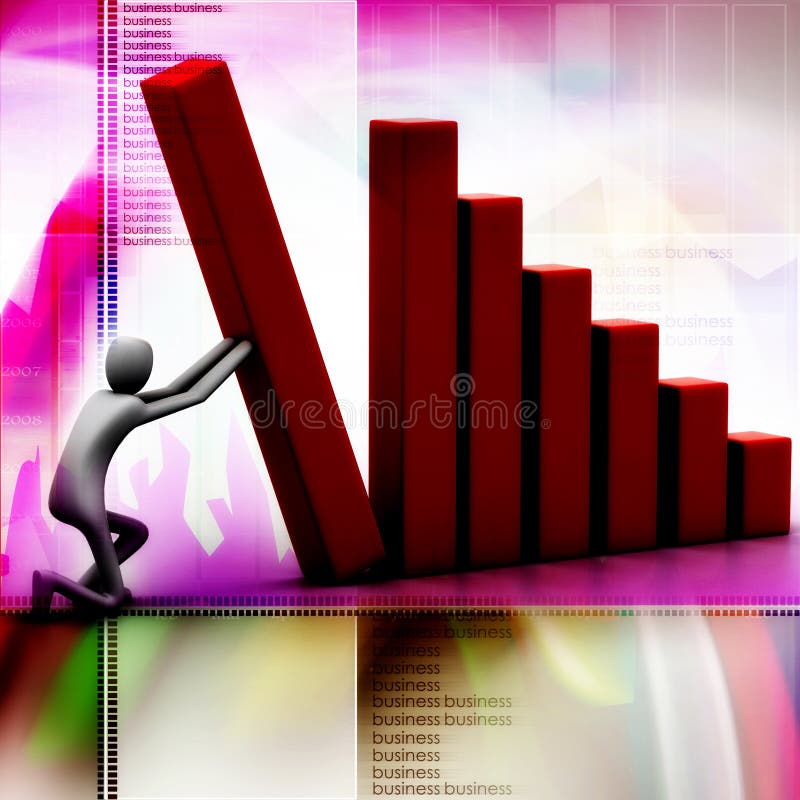 Business Success and Growth Concept Stock Illustration - Illustration ...