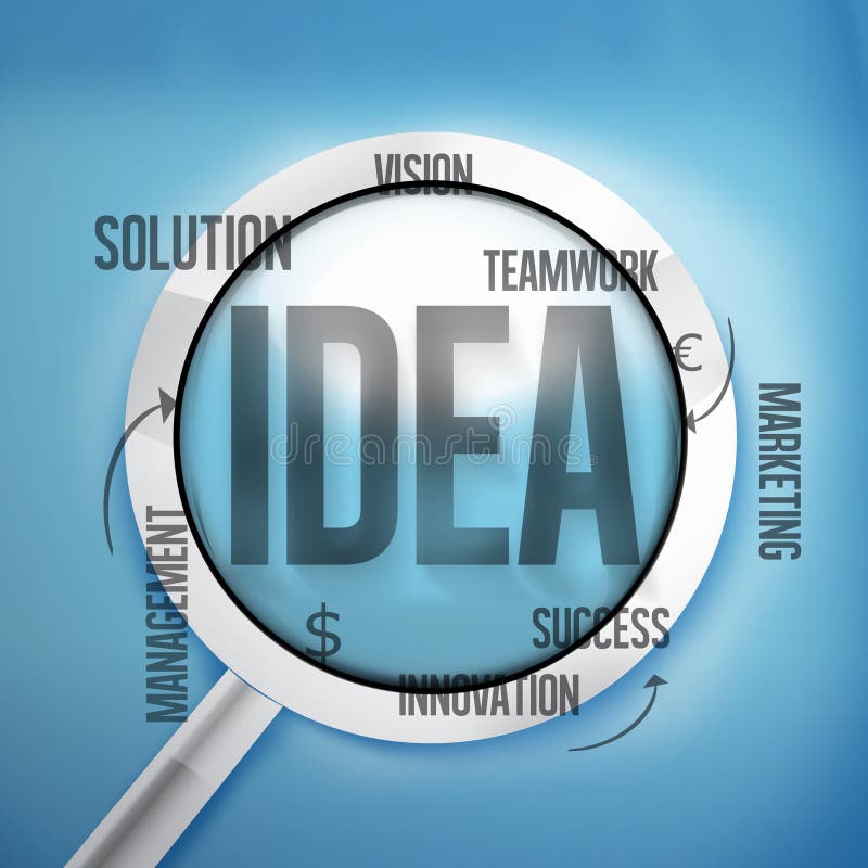 Business Success Idea stock illustration. Illustration of question ...