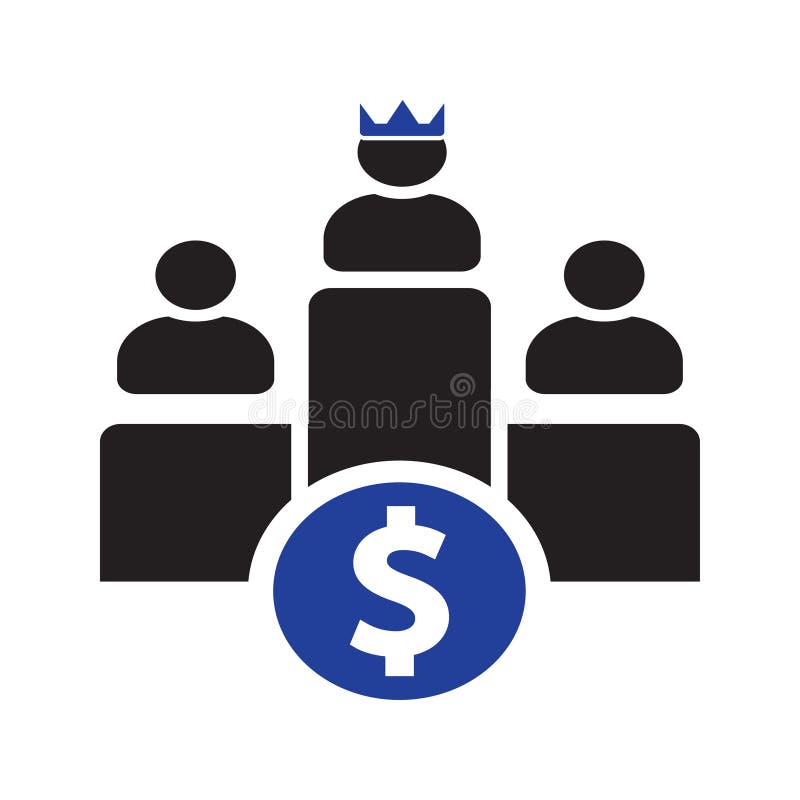 Business Success Winner Man Icon Stock Vector - Illustration of human ...