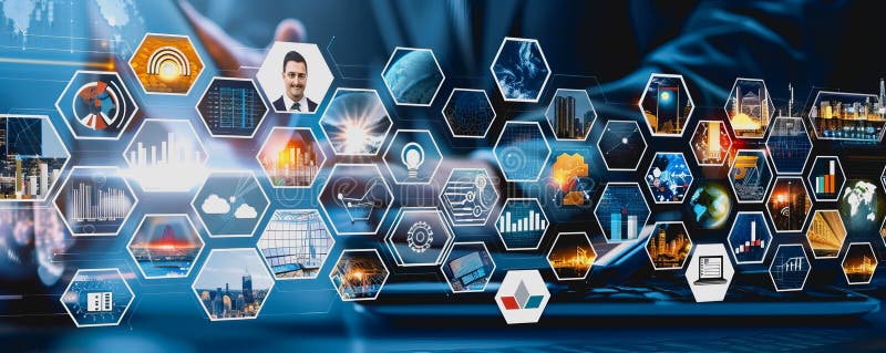 Business Symbol Connectivity Various Aspects of Technology and ...