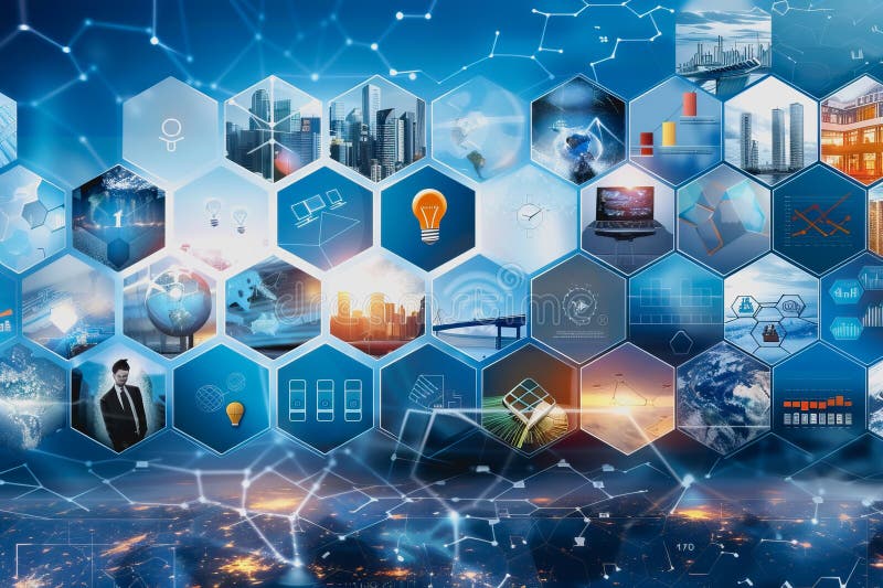 Business Symbol Connectivity Various Aspects of Technology and ...