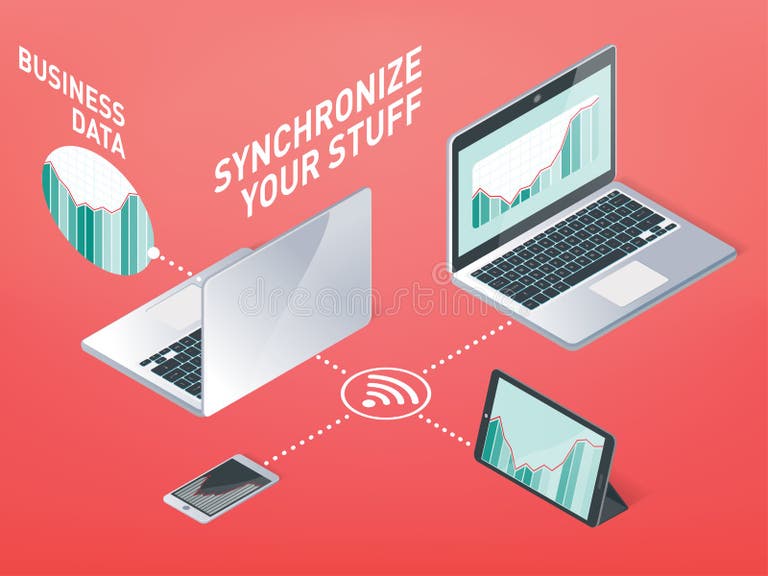 Work Synchronization Stock Illustrations – 1,237 Work Synchronization ...