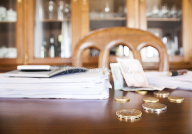 Business table stock photo. Image of female, file, office - 26361856