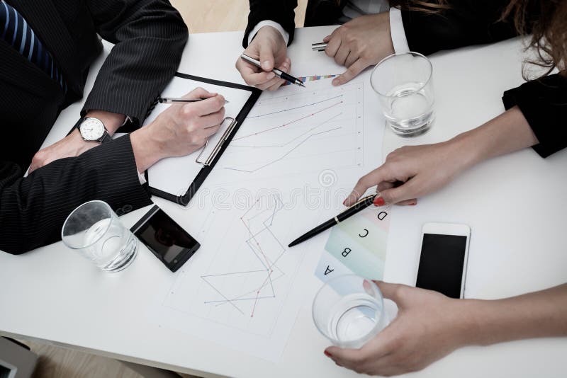 Business table stock photo. Image of cell, brainstorm - 36244840