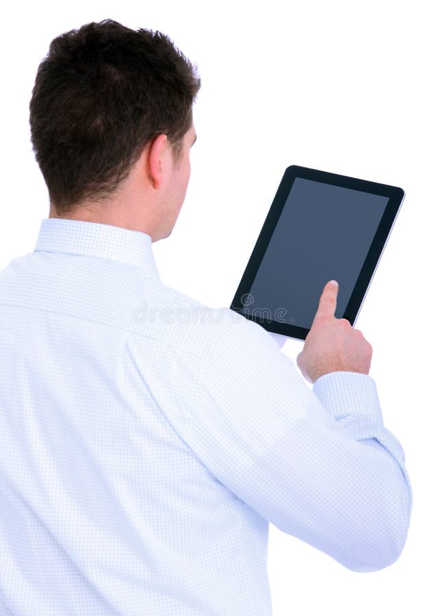 Person Holding Digital Tablet Stock Photo - Image of gadget, internet ...