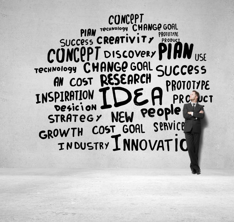 Business tags on wall stock photo. Image of modern, adult - 32552862